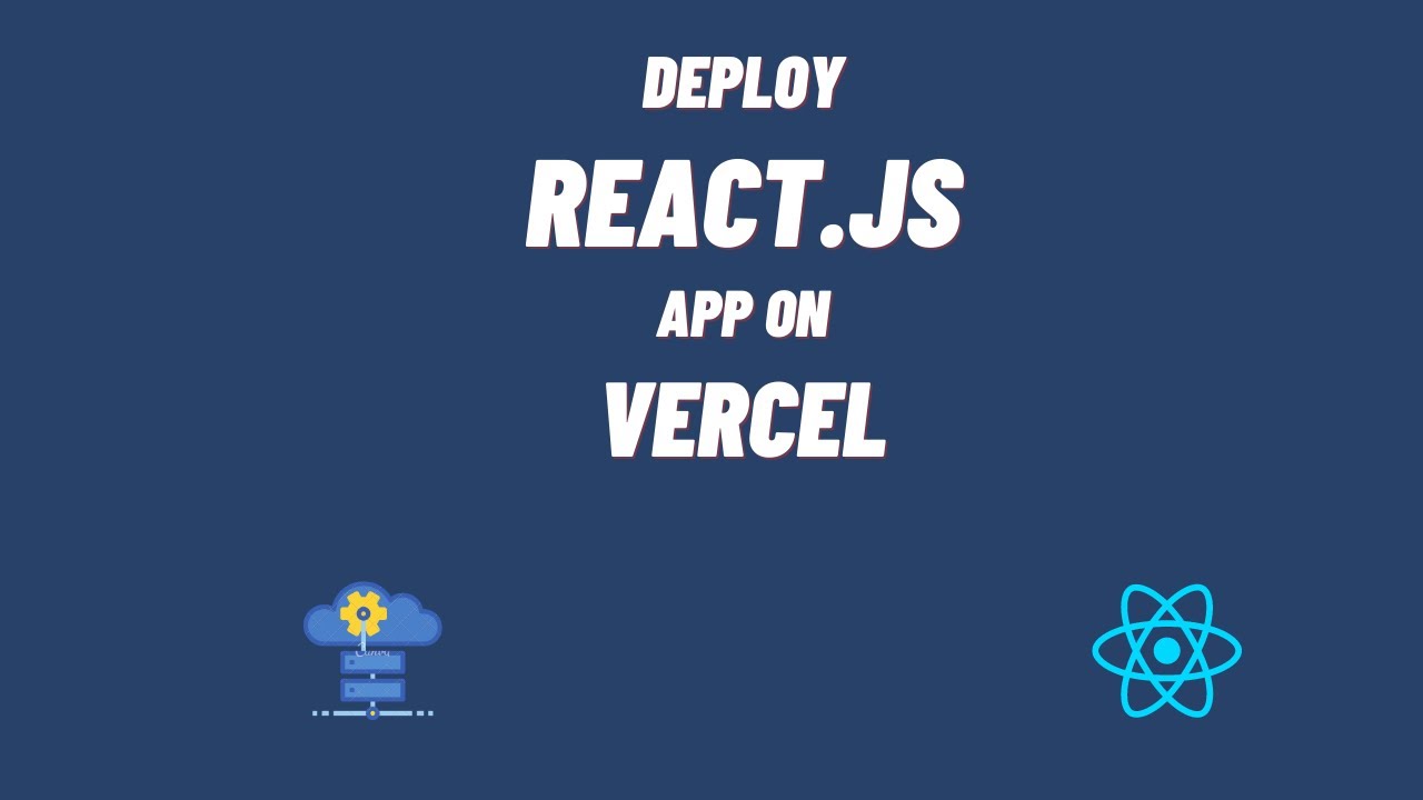 Deploy React.js/Next.js website on Vercel - YouTube