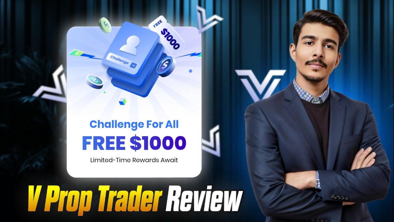 V Prop Trader Review | How to Claim $1000 Free Account - YouTube