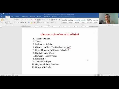 2026 Diyanet Mülakatına Hazırlık Eğitimi