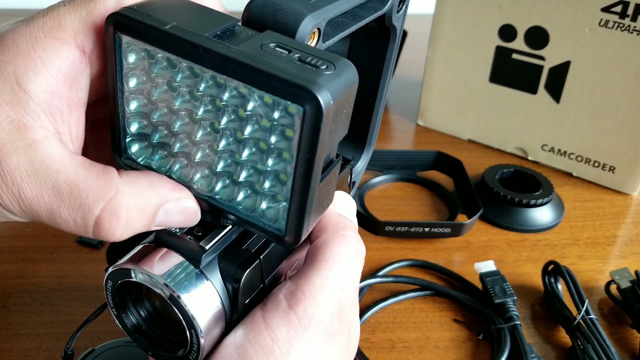 Review of Video Camera 4K, Camera for YouTube Live Streaming 56MP, Easy ...