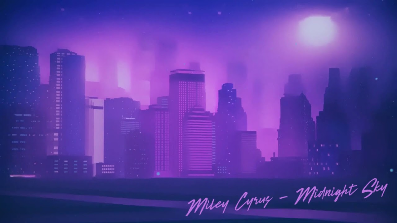 Miley Cyrus － Midnight Sky － Vaporwave - YouTube Music