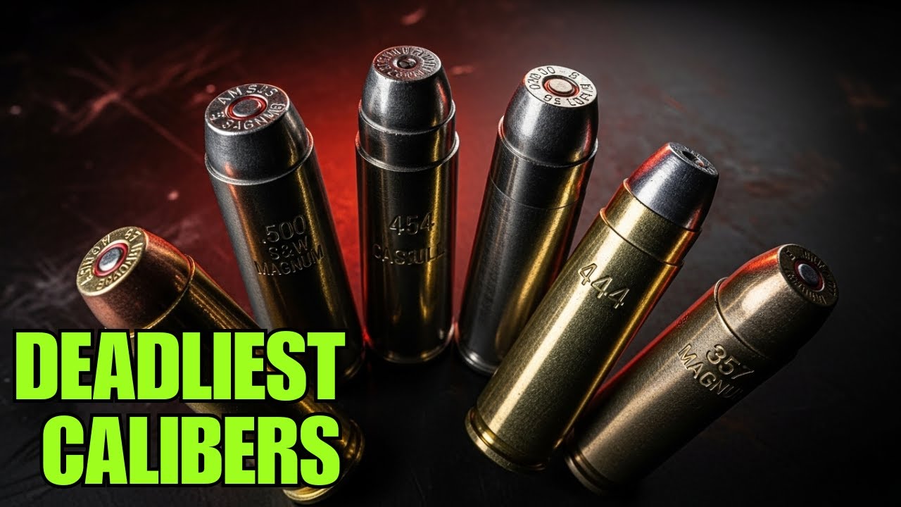 Top 5 MOST DANGEROUS Revolver Calibers of 2025 You Should NEVER Carry ...