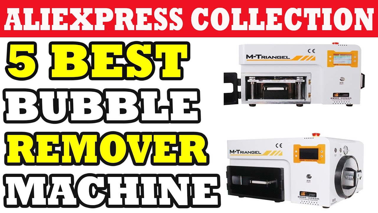 Top 5 Best Bubble Remover Machine Review in 2021 - YouTube