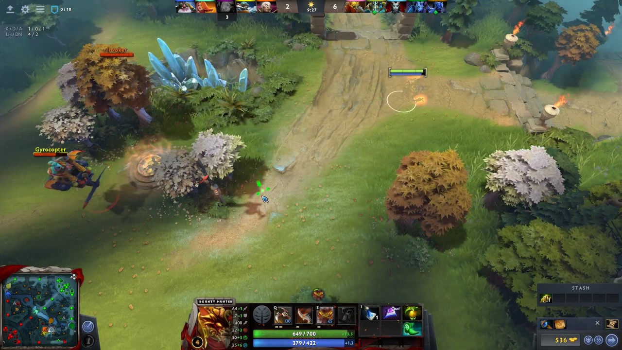 【台灣DOTAer】Dota 2 | 版本7.02 | 賞金獵人 | Bounty Hunter | 20170319 - YouTube