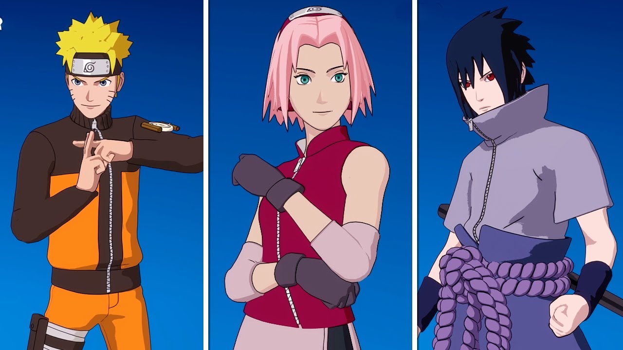 Naruto Characters Dance Emote - Evasive Maneuvers in Fortnite Chapter 5 ...