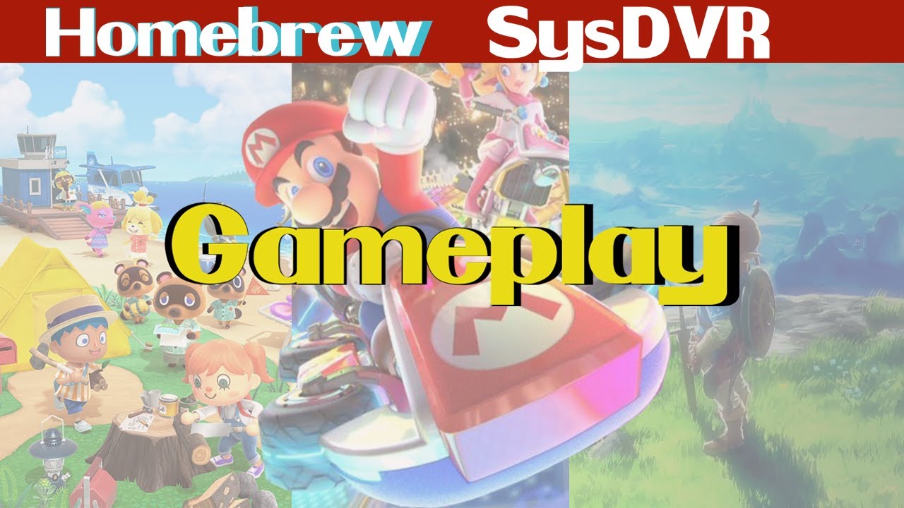Capture your Switch without any capture Card | SysDVR Gameplay: ACNH, MK8D, BotW - YouTube