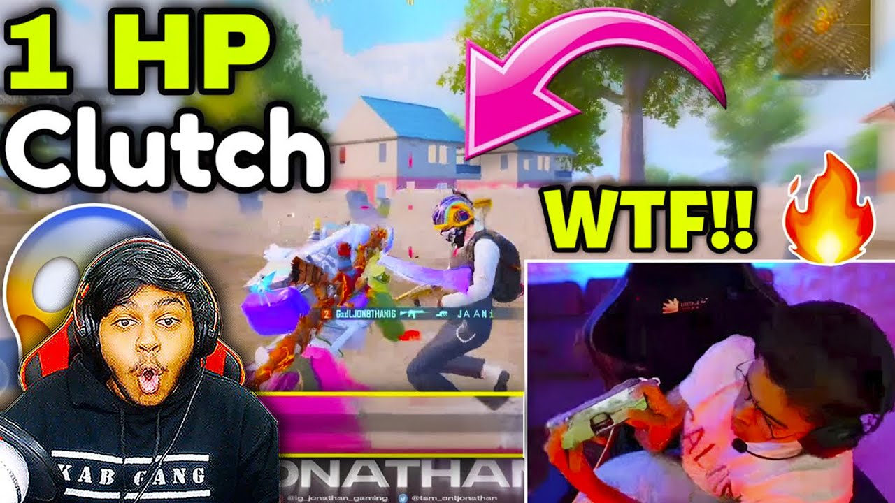 Jonathan Gaming vs Pro Players Rank 1 Conqueror | BEST Moments in PUBG ...