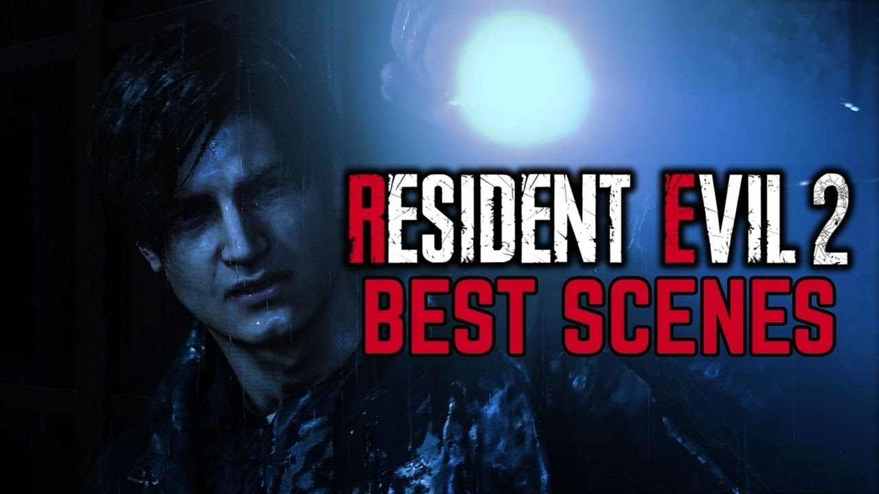 BEST SCENES of Resident Evil 2 Remake (Leon 1st Run) | Top 5 Best ...
