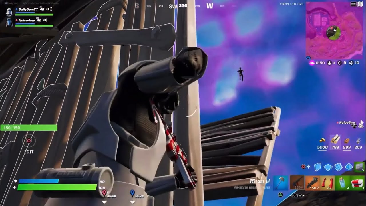 Fortnite Bot Lobby With Crazy Controller Aim - YouTube