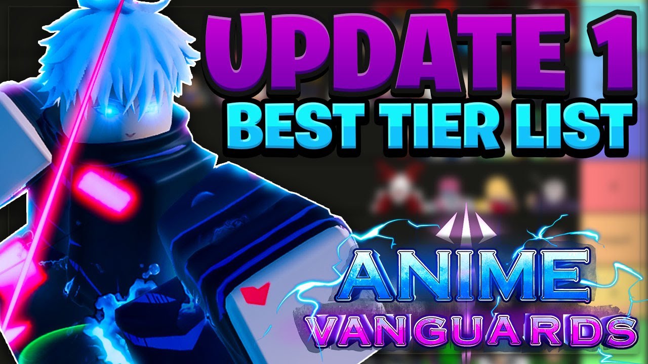 The BEST Update 1 TIER LIST! In Anime Vanguards (Best Units & Meta ...