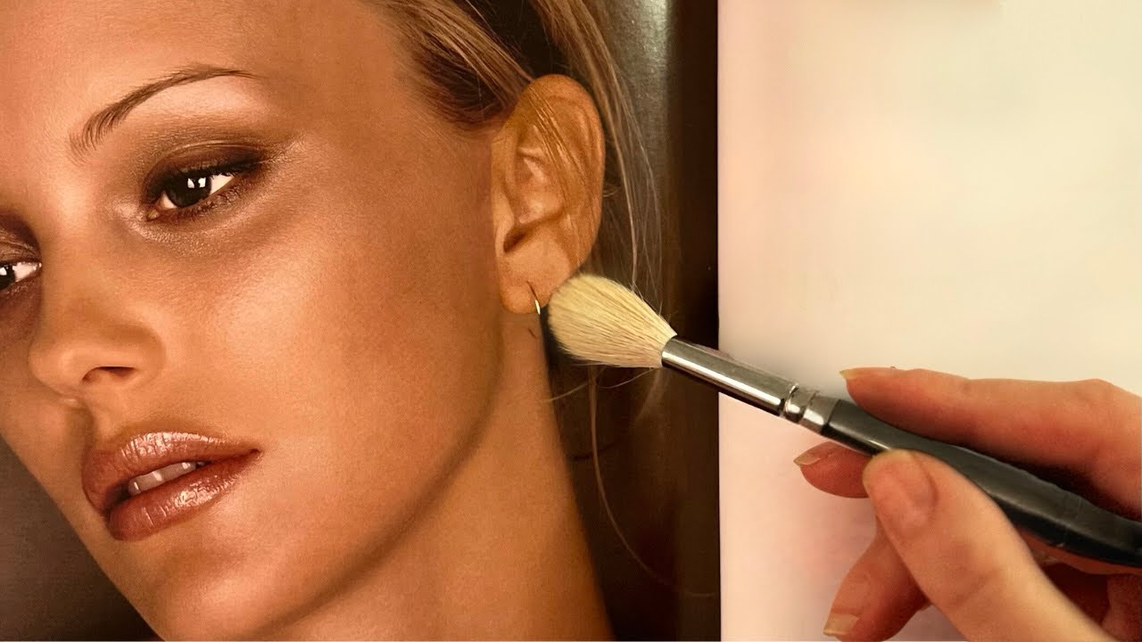 ASMR Tracing Ears & Whispering Facts About Ears | Describing Ears and ...