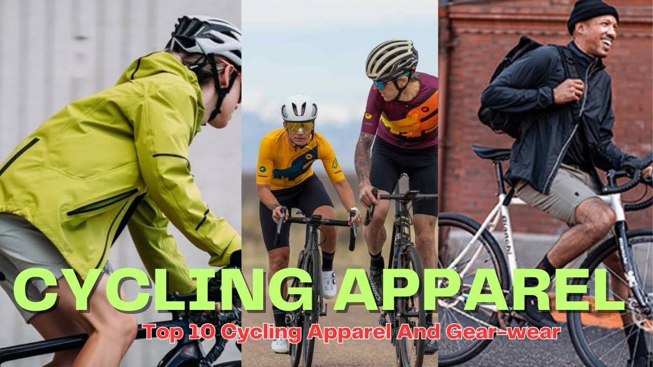 Top 10 Must-have Items Of Cycling Apparel For Every Cyclist! - YouTube