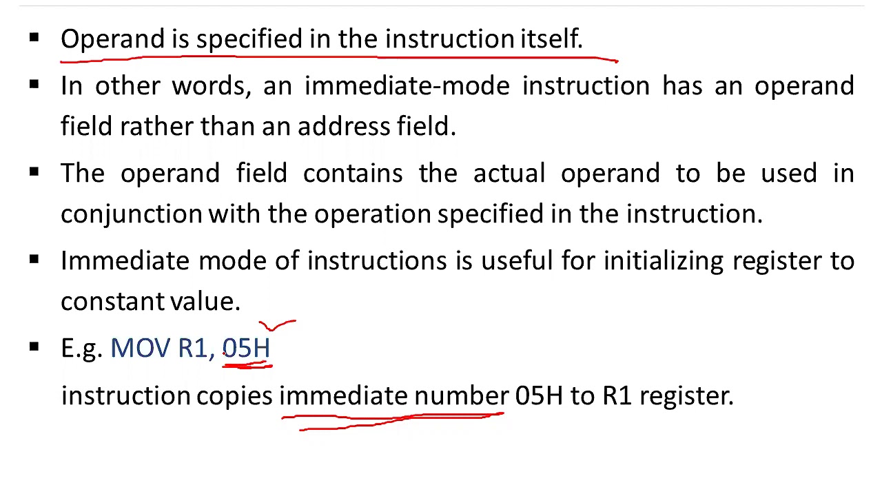 RISC instruction and addressing modes - YouTube