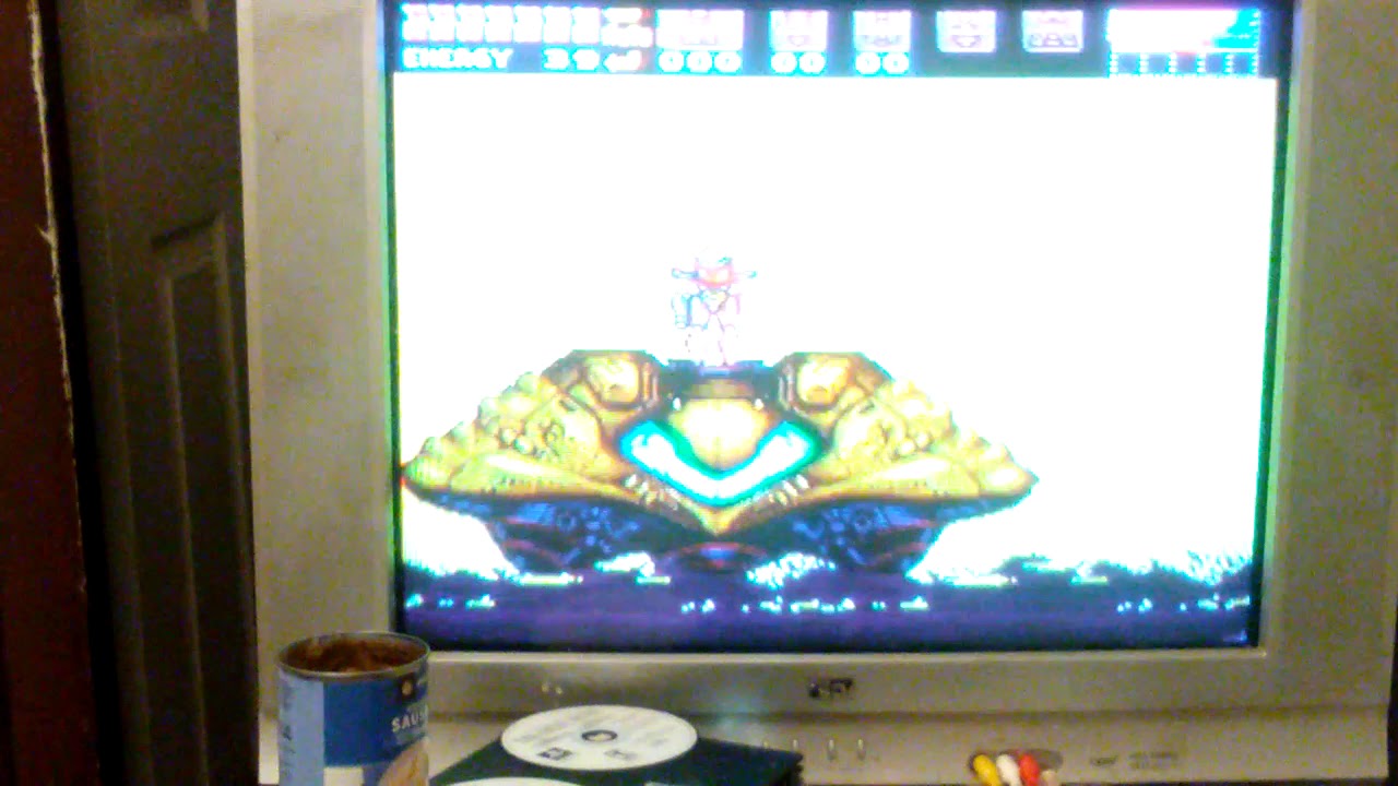 samus aran escapes as planet zebes exploded - YouTube