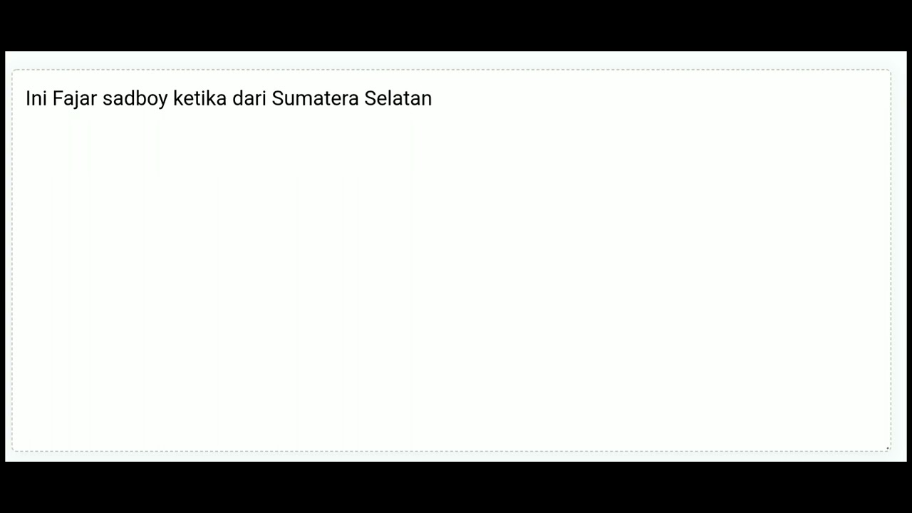 Meme Fajar Sadboy - YouTube