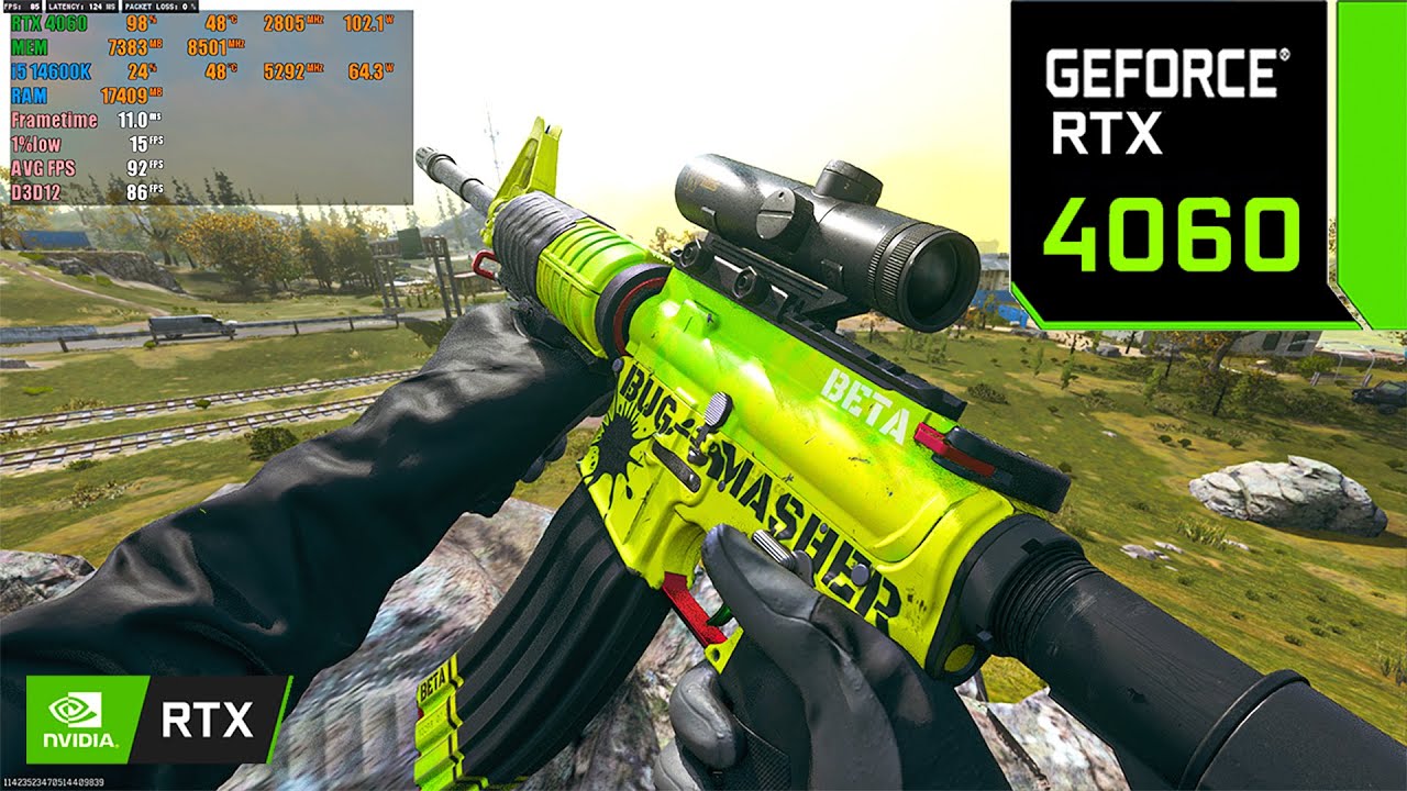 Call of Duty : Warzone Season 1| RTX 4060 8GB ( 2K Maximum Settings ...