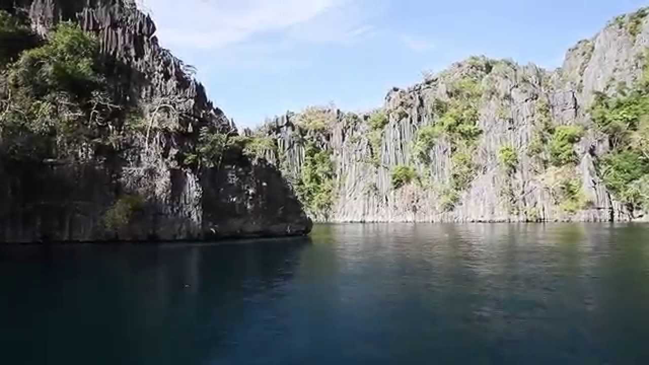 The limestone cliffs of Coron Island - YouTube