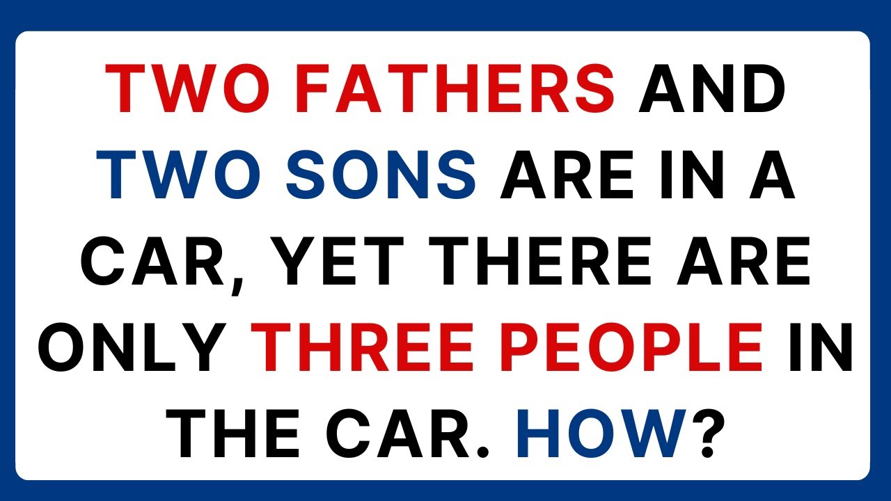 Put Your Brain to the Test! | Fun Riddles with Answers | Brain Teasers ...