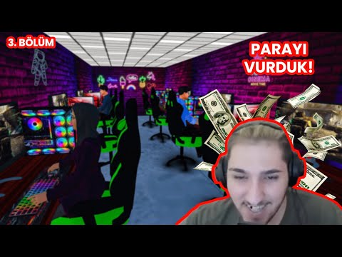 ZENGİN OLDUM KORUMA TUTTUM ! İNTERNET CAFE SİMULATOR (3. BÖLÜM)
