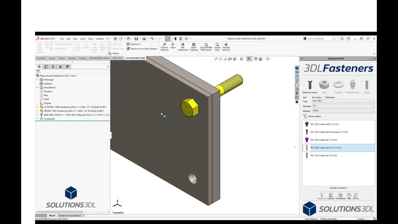 3DL Fasteners - The ultimate SolidWorks Fasteners Solution - YouTube