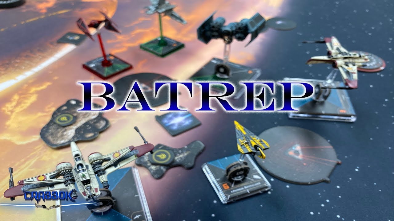 X-Wing - Scenario Batrep - Anakin vs Soontir Fel (Munitions Cache) - YouTube