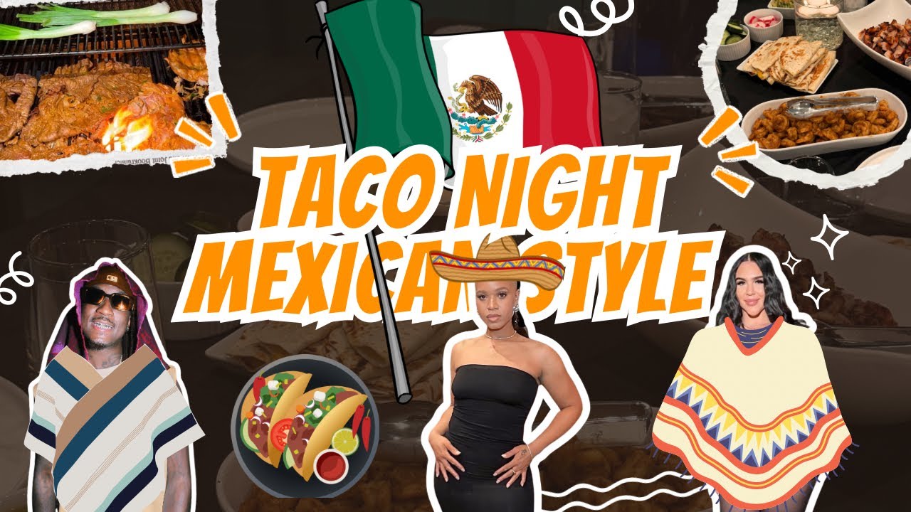 TACO NIGHT | AUTHENTIC MEXICAN TACOS WITH K CAMP - YouTube