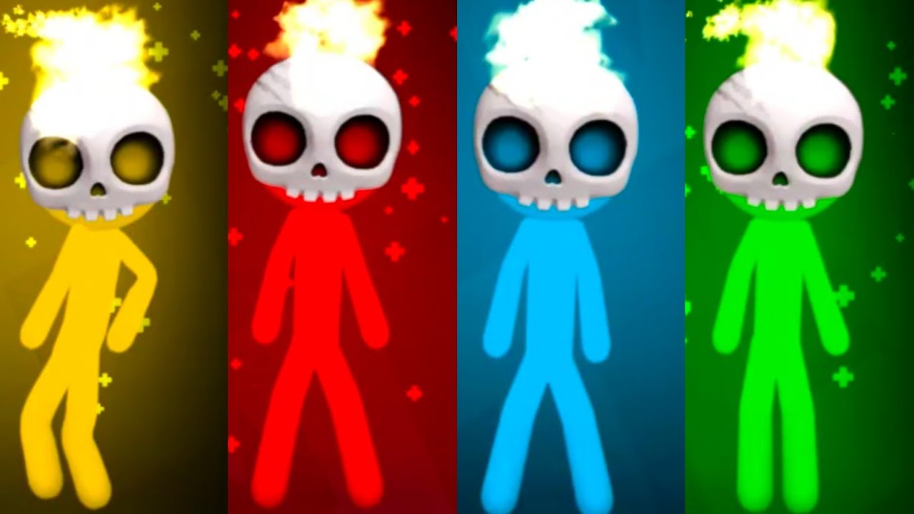 Stickman Funny Mini games - Stickman Party 1 2 3 4 Player gameplay ...