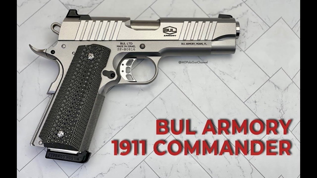 Bul Armory 1911 Commander - YouTube