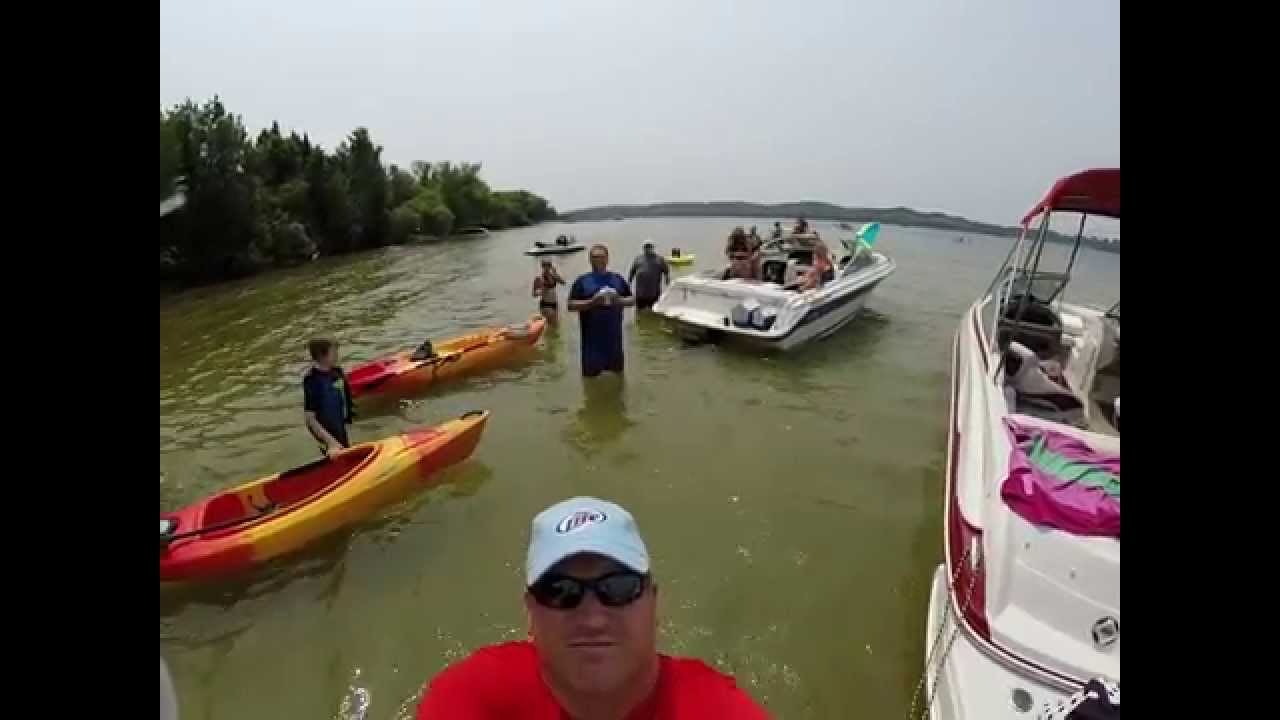 DJI Phantom drone view of Lake Bellaire, Michigan July 4, 2015 - YouTube