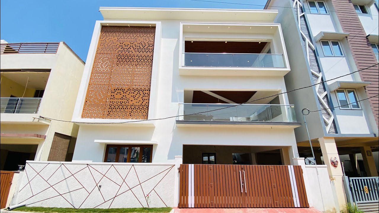 7 CENTS 4 BHK LUXURY HOUSE FOR SALE IN COIMBATORE ☎️ 9500621169 - YouTube