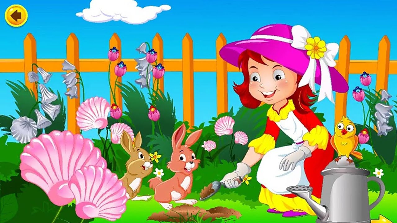 Mary Mary Quite Contrary - 3D Animation English Nursery Rhyme for ...