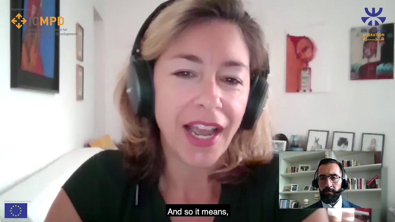 EUROMED Migration Talks - Maria Pisani - YouTube