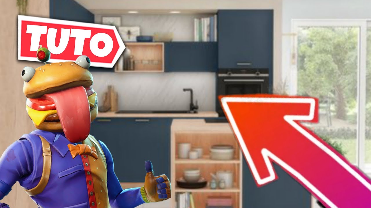 COMMENT faire un SYSTÈME de CUISINE sur Fortnite CRÉATIF|tuto pour ta ...