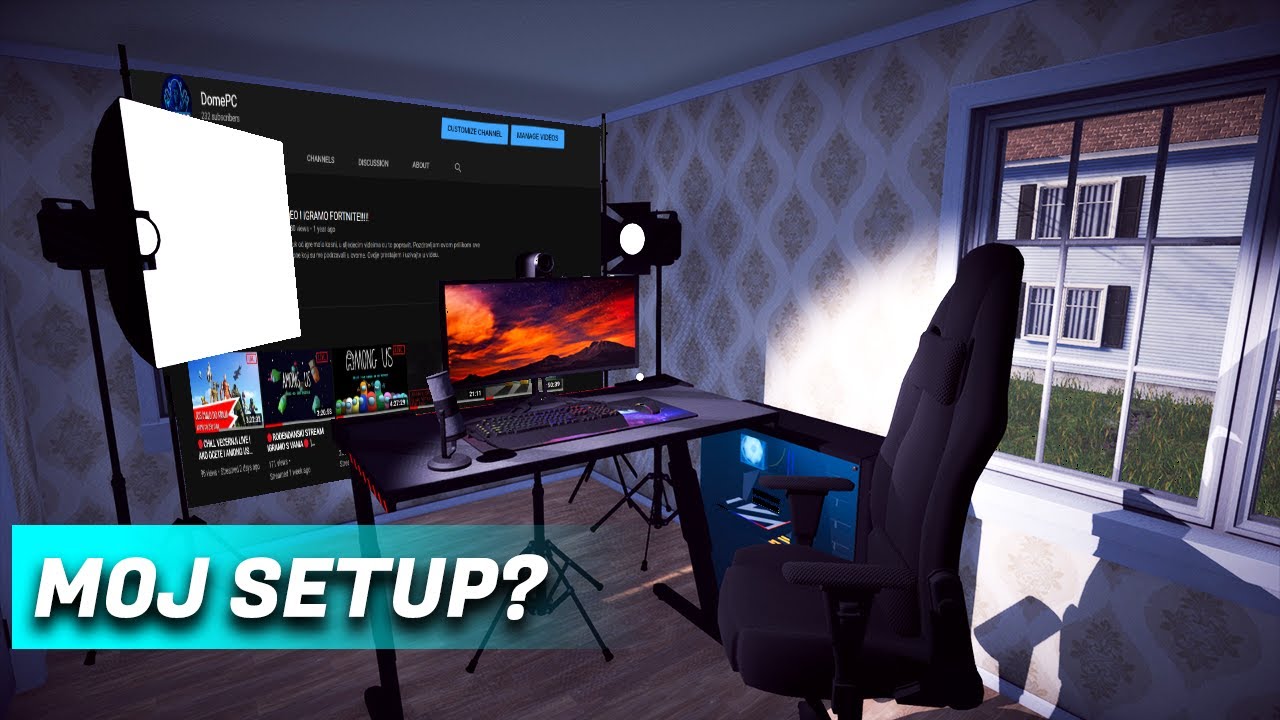 POSTAO SAM NAJPOZNATIJI STRIMER | STREAMER LIFE SIMULATOR - YouTube
