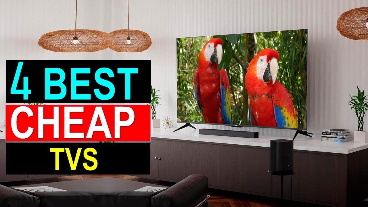 TOP 4: Best Budget TV 2024 - Best Cheap TVs You Can Buy {Reviews} - YouTube