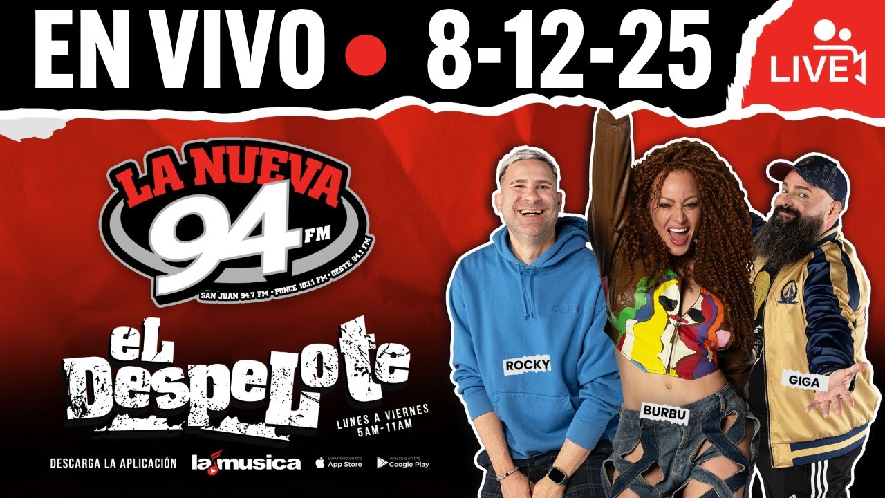 El Despelote En Vivo Por La Nueva 94 (94.7 fm) - YouTube