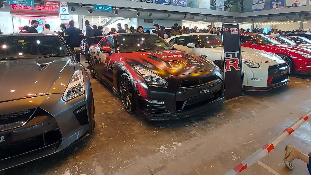 Most Insane R35 GTR Fleet (Godzilla × 4😈) From Pakistan🇵🇰(4K) 1800 HP+ ...