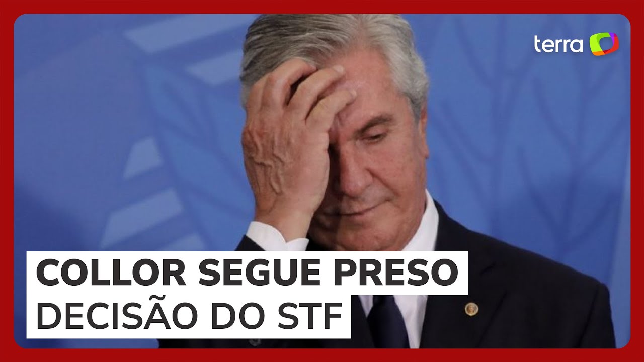 STF forma maioria para manter prisão de Fernando Collor - YouTube