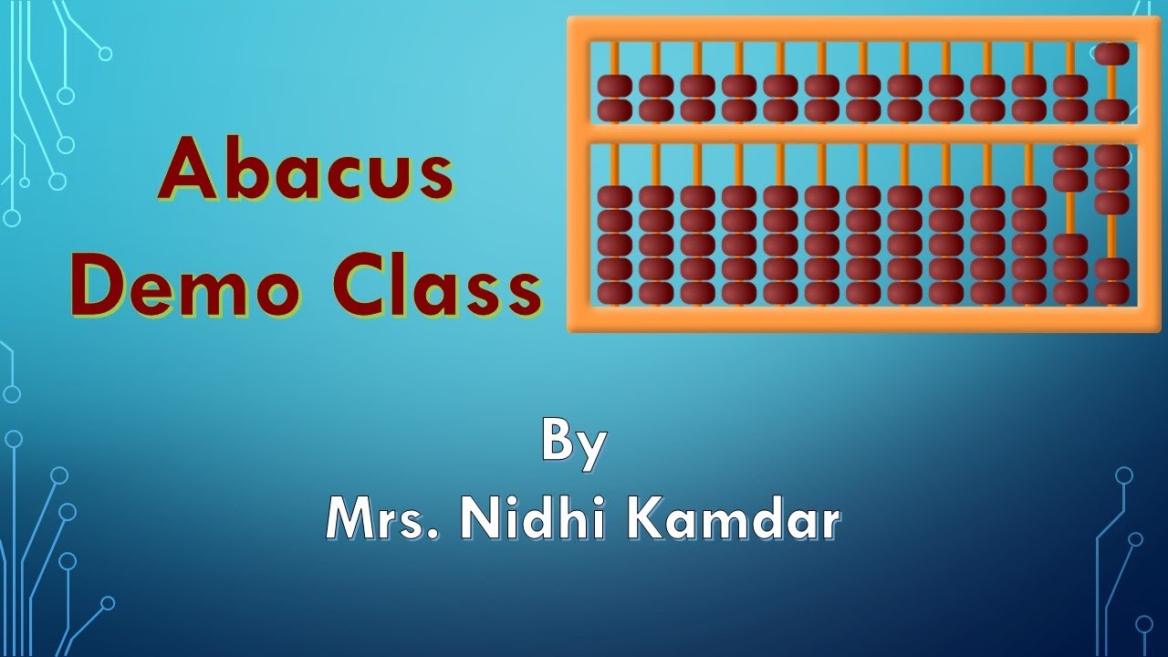 Demo Class of Online Abacus for Kids - YouTube