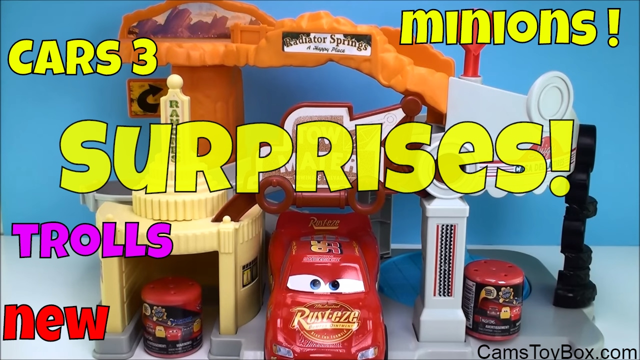 Toy Surprises Trolls Disney Cars 3 Mashems Chocolate Egg Winx Club LPS ...