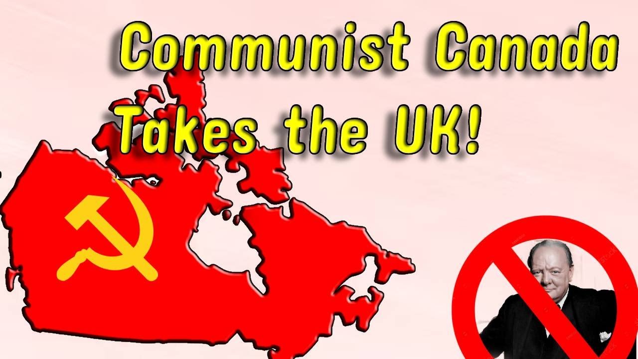 HOI4: Canada turns Red and takes out the UK! (and others) - YouTube