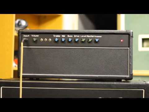 Custom shop tube amplifier 50w, clone of Dumble ODS HRM. Clean - YouTube