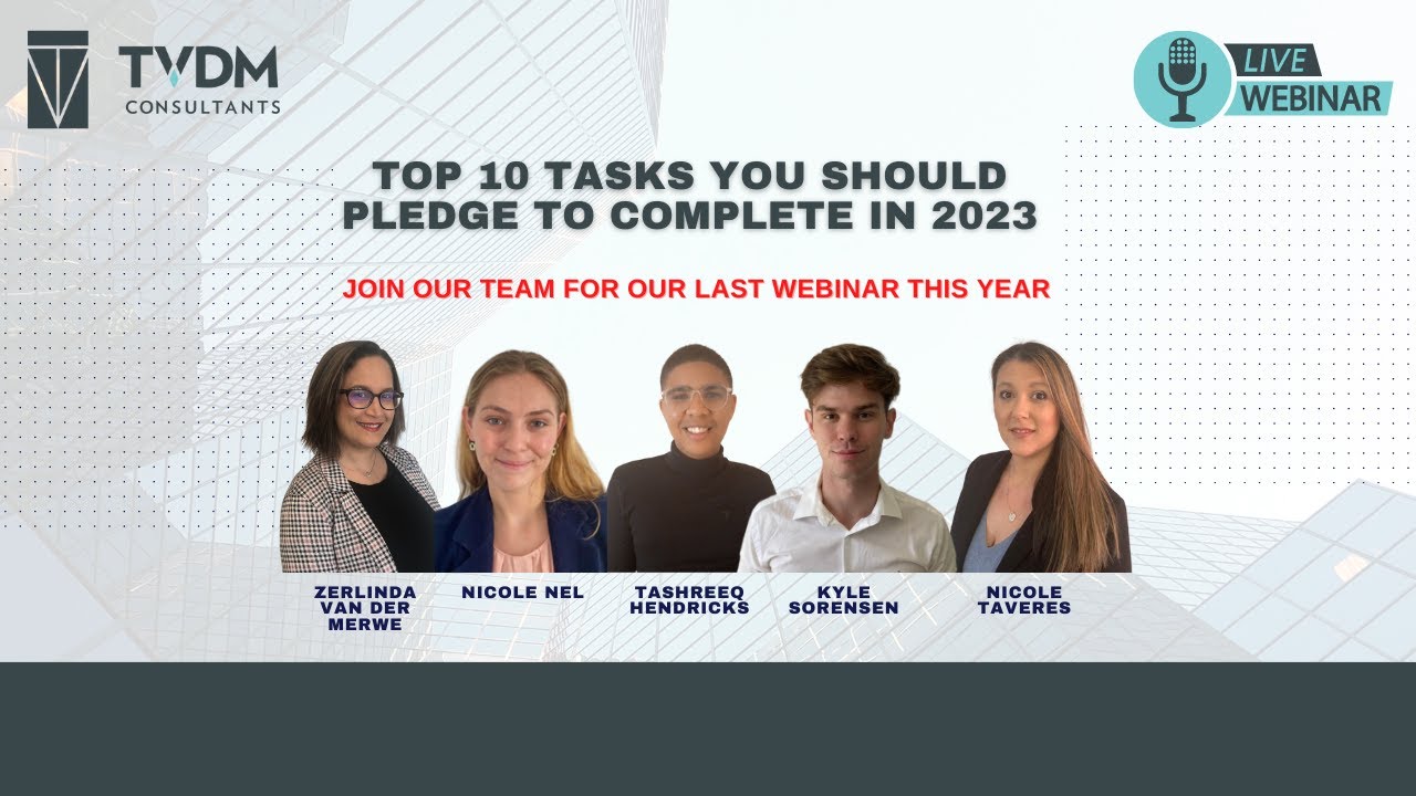 Top 10 tasks you should pledge to complete in 2023 - YouTube