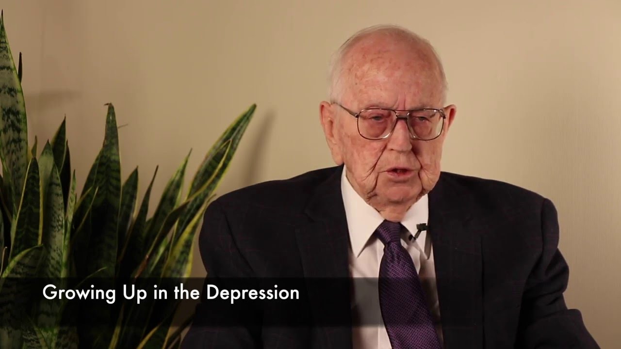 Interview with John Mooty #4: Growing Up in the Depression - YouTube