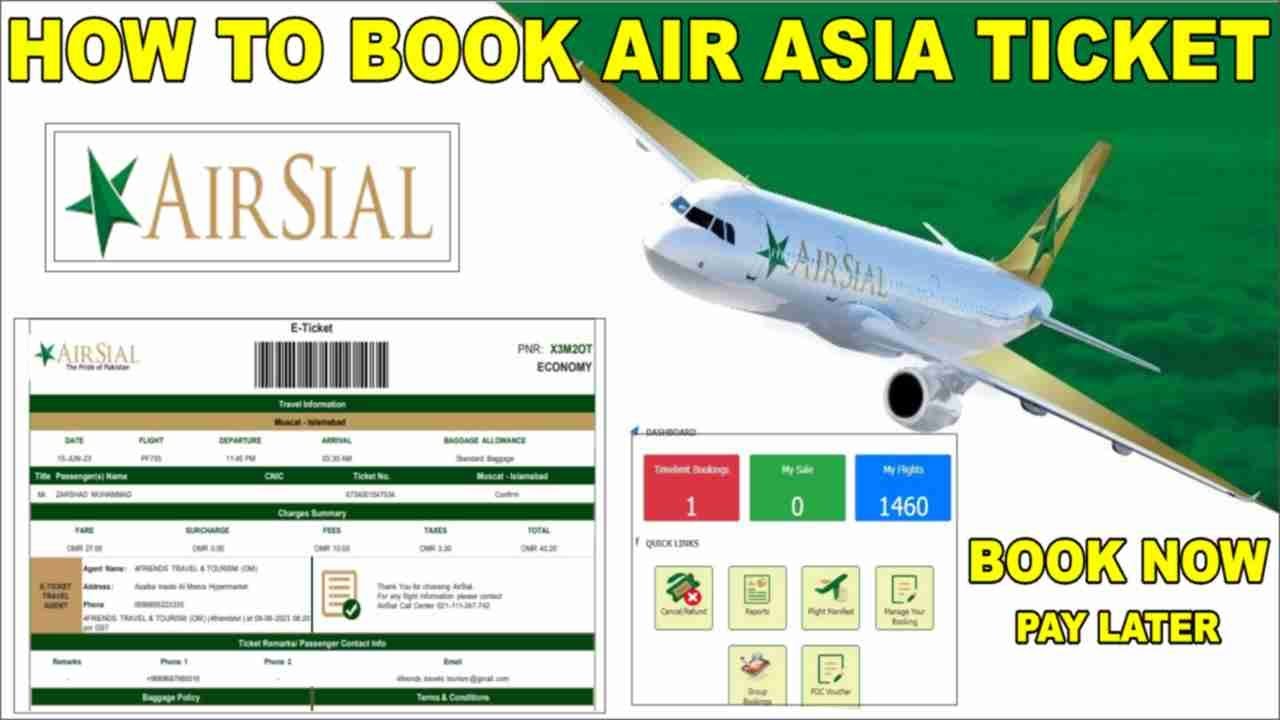 How to Book AirSial Ticket 2023 || Agent ID - YouTube