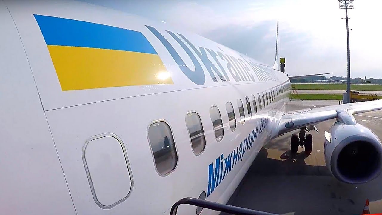 UKRAINE INTERNATIONAL BOEING 737-800 | AMSTERDAM - KIEV - YouTube