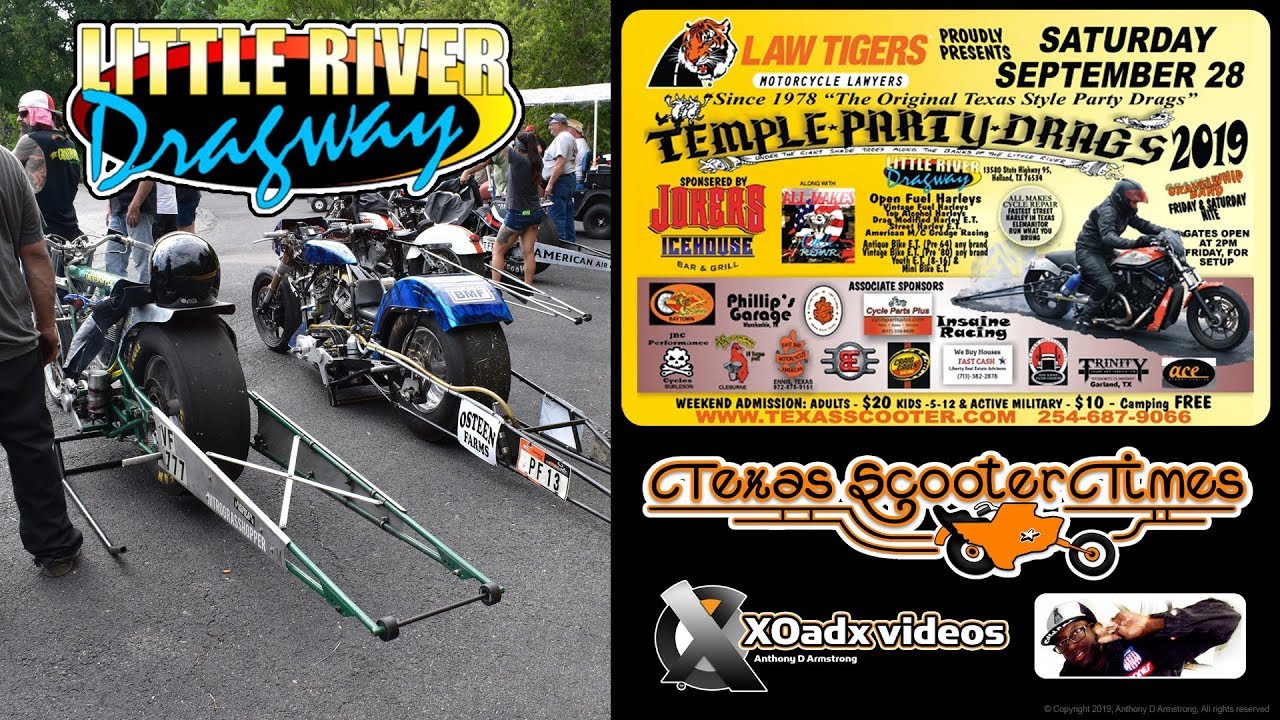 Temple party drags 2019 - motorcycle racing - YouTube
