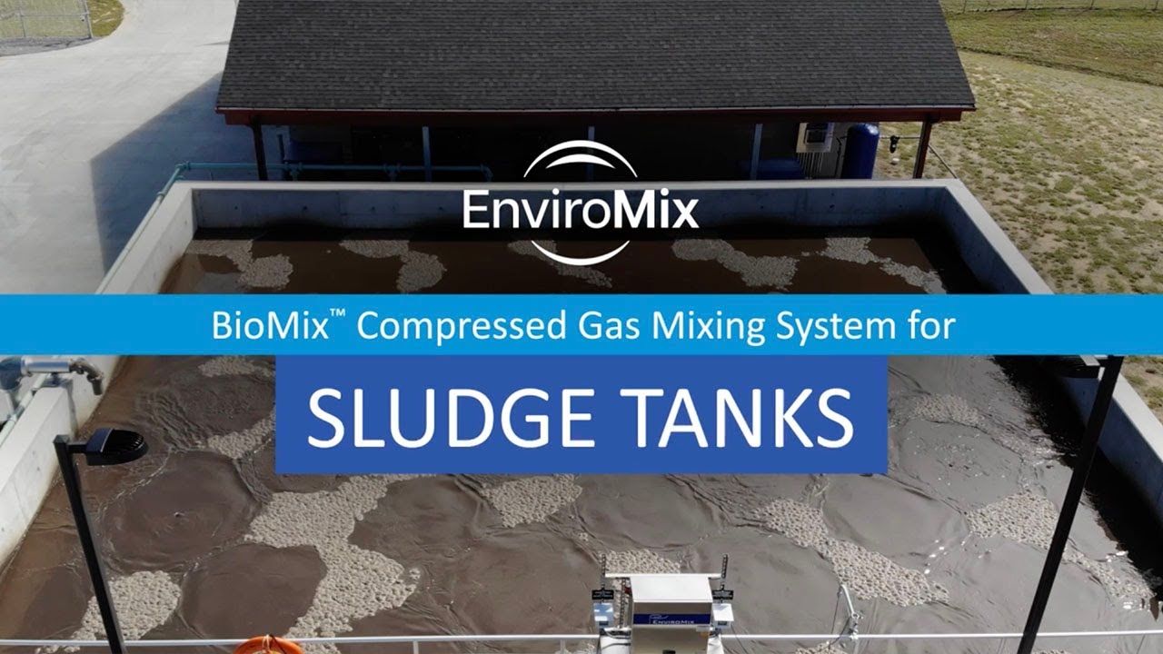 BioMix for Sludge Tanks - YouTube