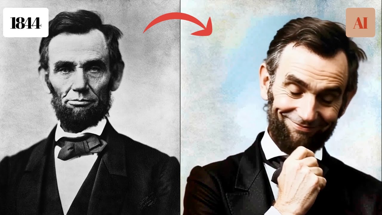 The First People Ever Photographed Brought to Life - YouTube