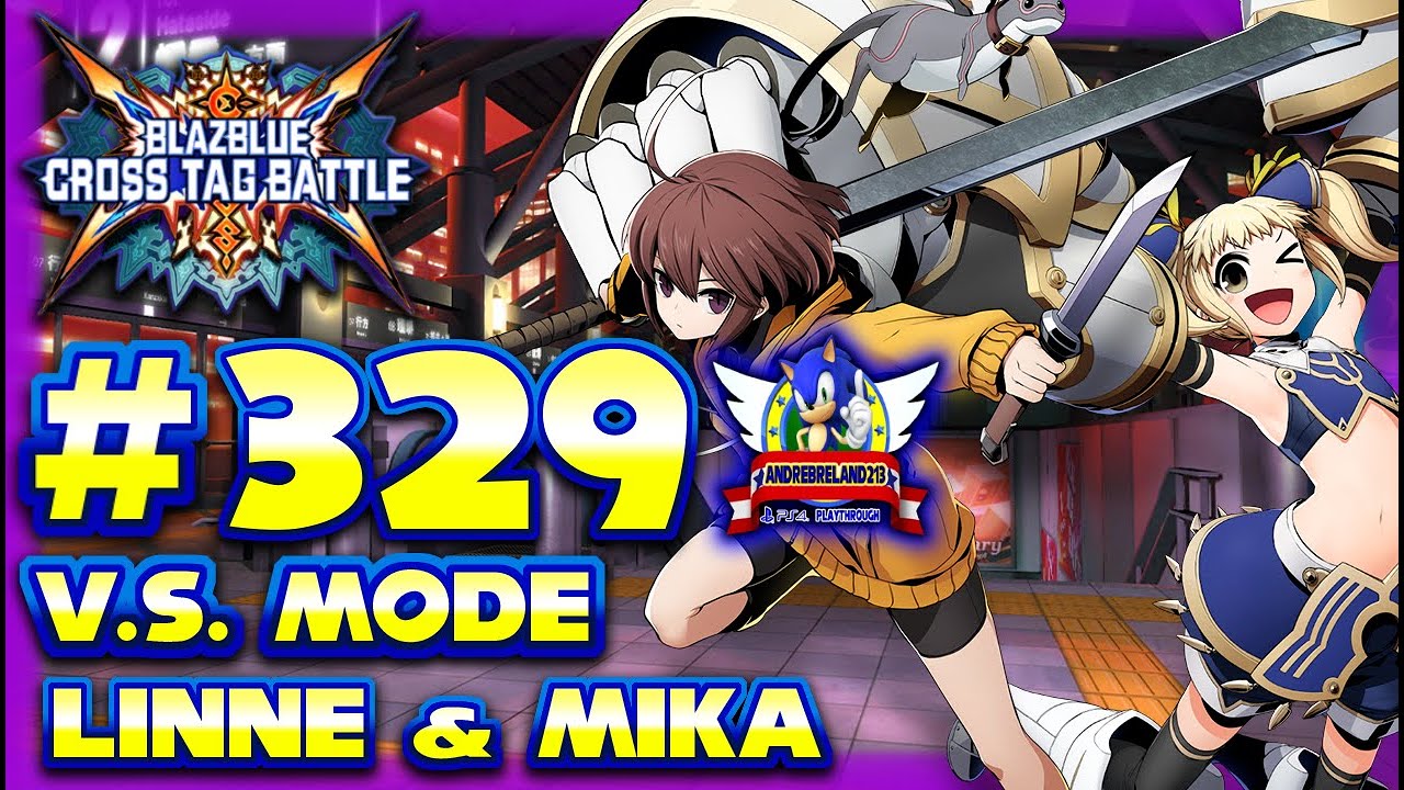 BlazBlue: Cross Tag Battle PS4 (1080p) - V.S. Mode Part 329 Linne ...